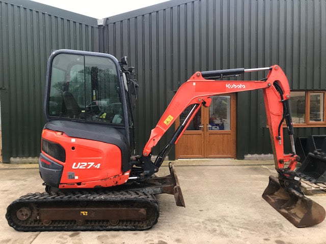 For Sale - Kubota U27-4 – Gwynedd Farm Machinery Ltd