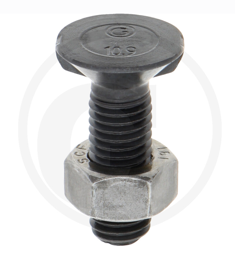 Plough bolt M12 x 40 DIN 11014 With nuts pack of 25 – Gwynedd Farm ...