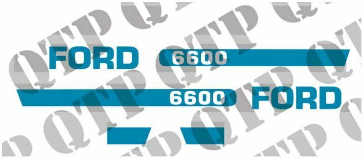 for, Ford 6600 Decal Kit – Gwynedd Farm Machinery Ltd