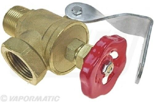 Lockable gate valve 1" BSP FUEL TANK TAP – Gwynedd Farm Machinery Ltd