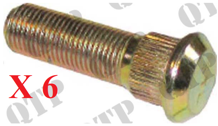 For Case IHC Wheel Stud Front - PACK OF 6 – Gwynedd Farm Machinery Ltd