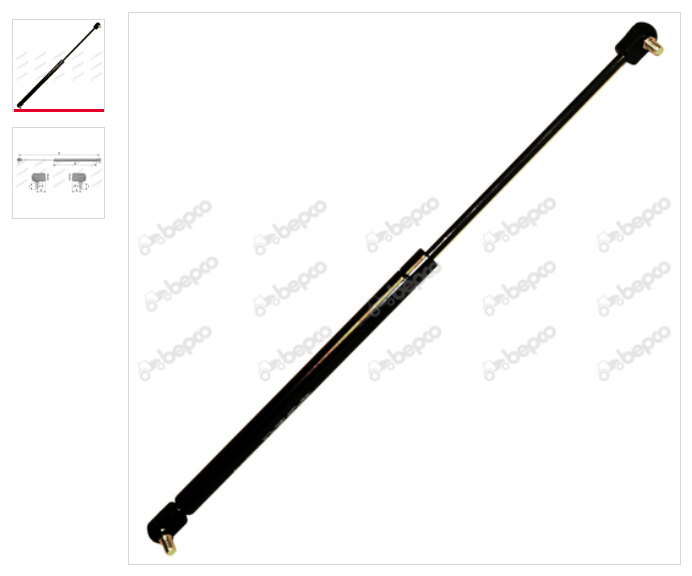 John Deere Cab Rear Window Gas Strut 40 series OPU Sekura Cab – Gwynedd ...