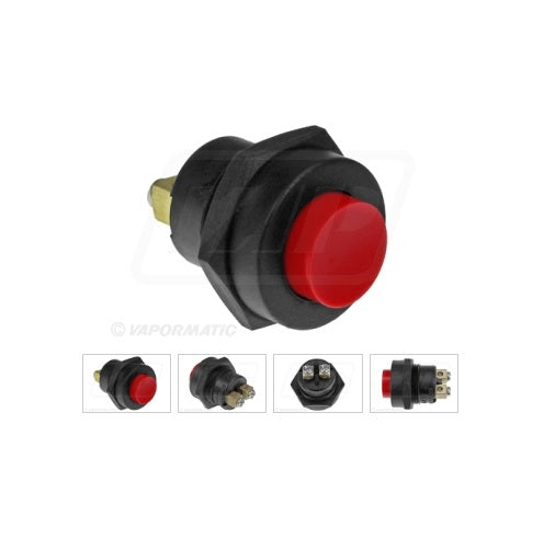 Horn Push Switch 12 Volt 16 Amp For horn applications. 22mm locknut ...