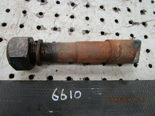 Ford 5610,6610,7610 Hydraulic Arm Retaining Pin & Nut in Good Conditio ...