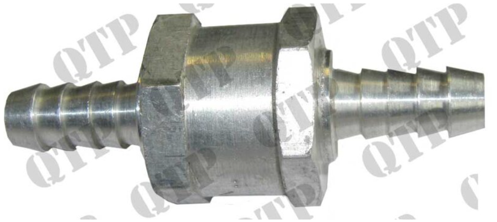 FUEL LINE CHECK Valve Non Return 8mm for John Deere 5020 6000 6010 602 ...
