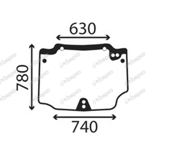 For, CASE QUANTUM REAR WINDOW CURVED - TINTED – Gwynedd Farm Machinery Ltd