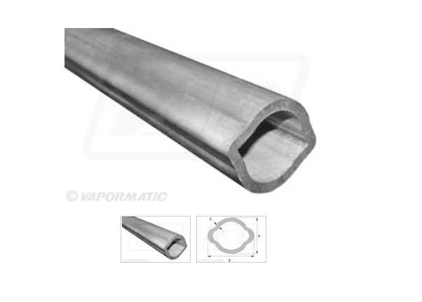 PTO SHAFT LEMON PROFILE TUBE 1M 48 X 39.5mm – Gwynedd Farm Machinery Ltd