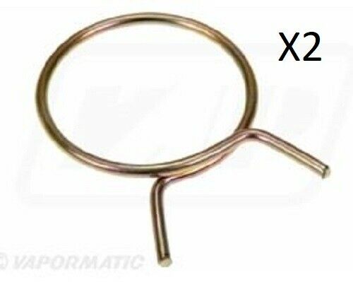 John Deere Hydraulic lift, Lower link ball retaining clip PAIR ...