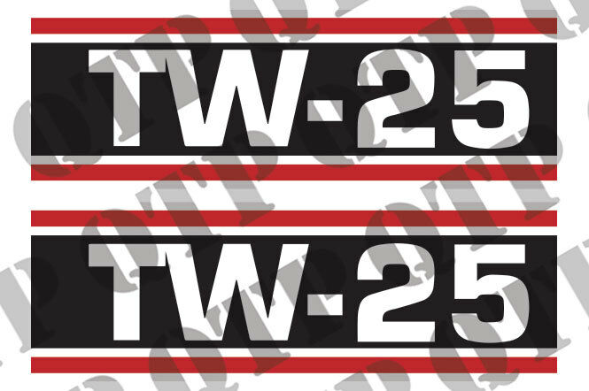 Ford TW25 Decal Kit – Gwynedd Farm Machinery Ltd