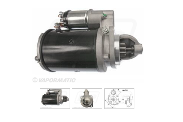 For, JCB STARTER MOTOR 12V 3KW – Gwynedd Farm Machinery Ltd