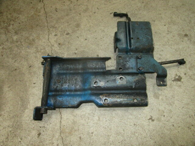 Ford 6610 Battery Tray Rear Mounting Bracket & Bonnet Stay in Good Con ...
