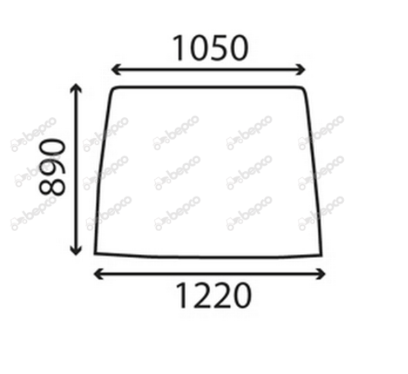 For CASE IH XL CAB WINDSCREEN TINTED CURVED – Gwynedd Farm Machinery Ltd